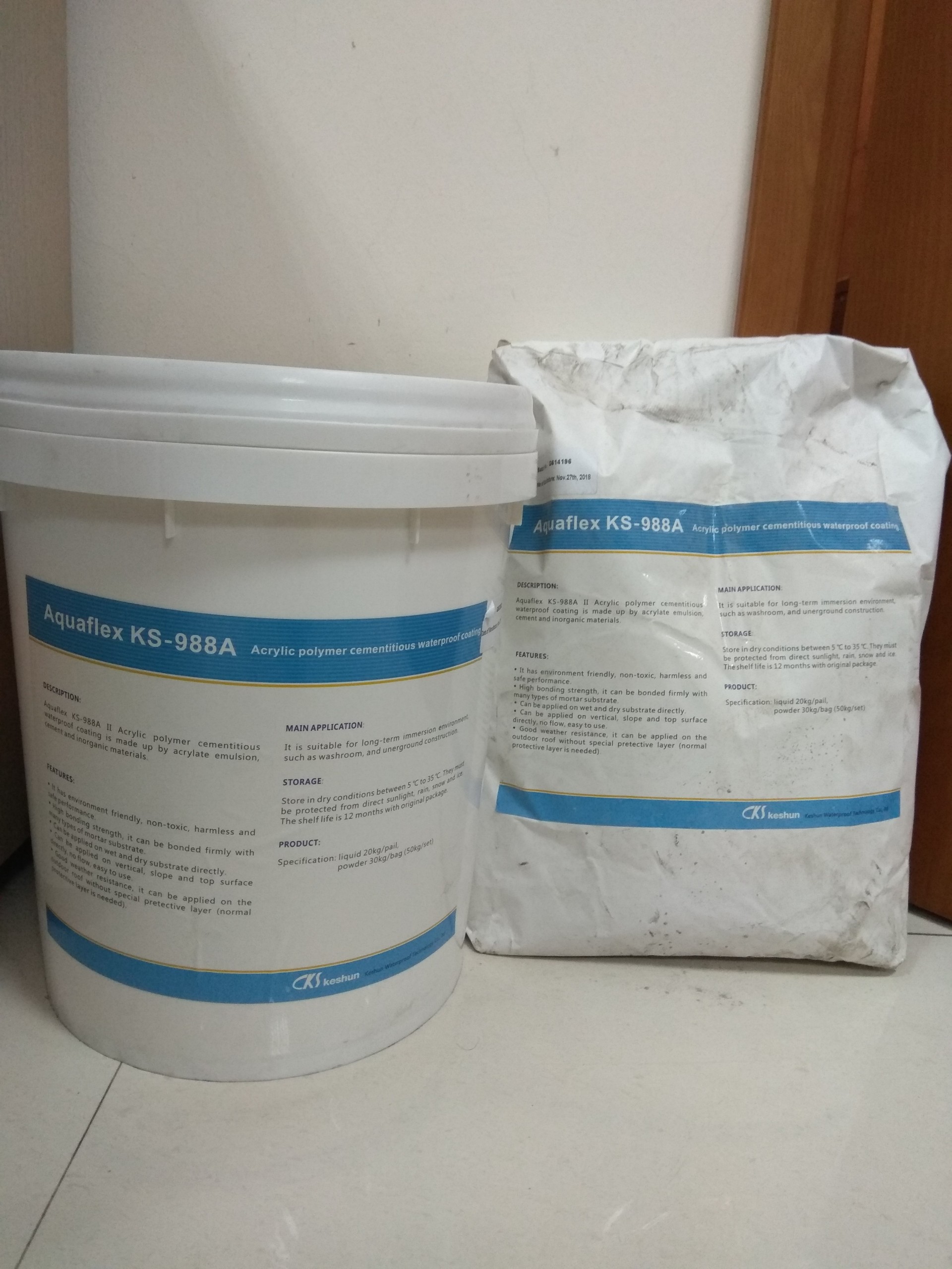 Aquaflex KS - 988A type II - VĨNH HƯNG JSC